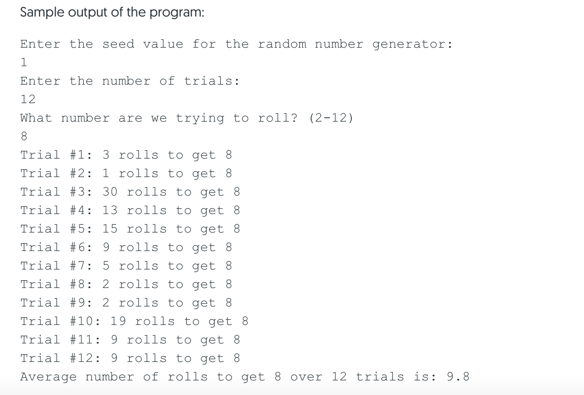 Solved DESCRIPTION Create a program to perform a random | Chegg.com