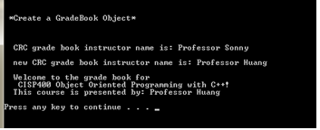 Solved Modify class GradeBook (GradeBook.cpp, and | Chegg.com