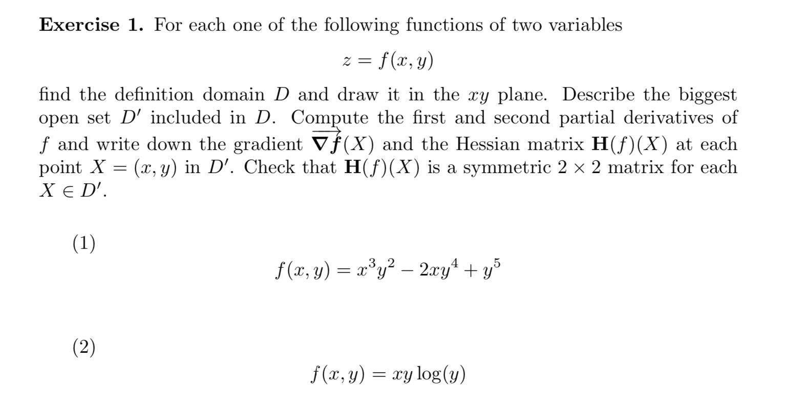 Solved only for number 2 ﻿please. | Chegg.com