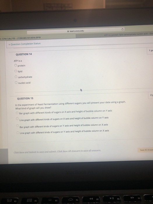 Solved 슬 learn.vccs.edu Question Completion Status: QUESTION | Chegg.com