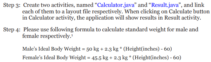 Solved Mobile App Development Problem 1 (Android Studio). | Chegg.com