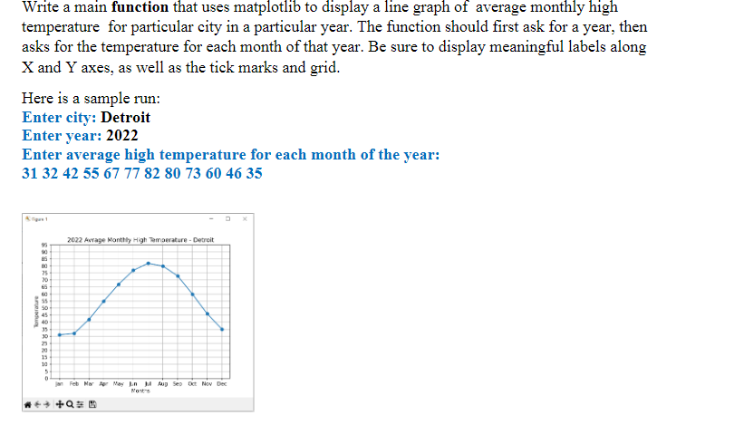 Solved Write a main function that prompt the user for the | Chegg.com