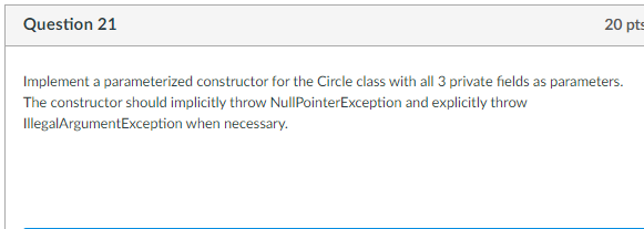 Solved The following is an INCOMPLETE implementation of the | Chegg.com