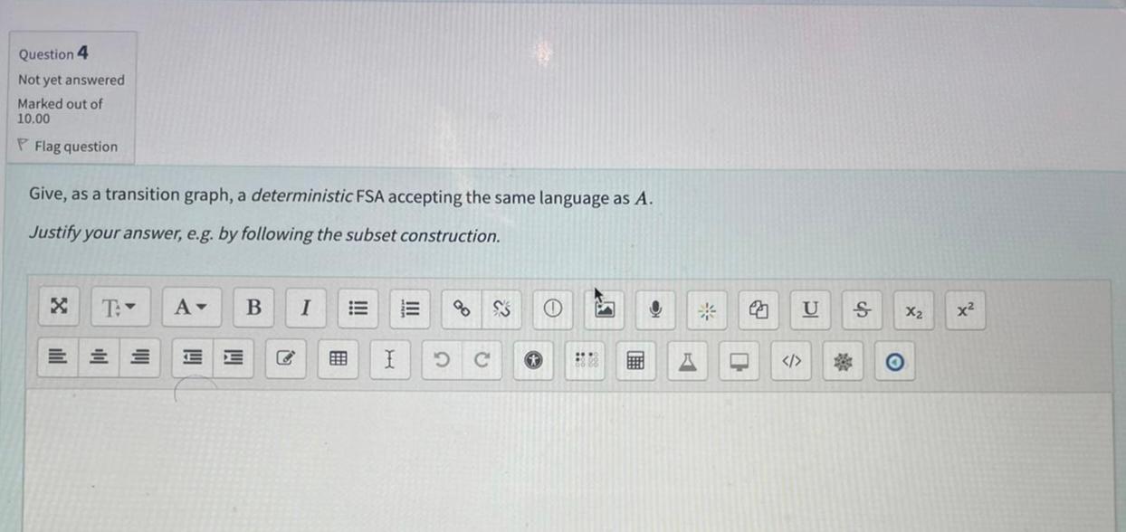 Solved please solve the Q4. According to the Automaton A | Chegg.com