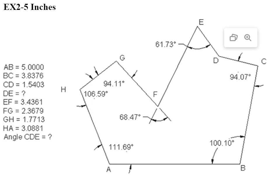 Solved FX2-5 Inches | Chegg.com