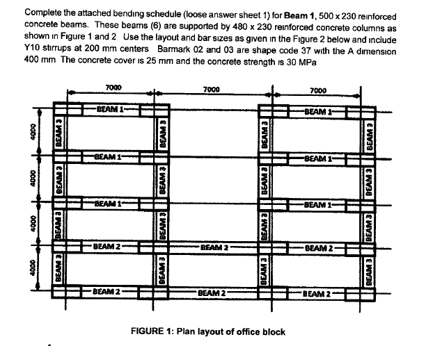 Complete the attached bending schedule (loose answer | Chegg.com