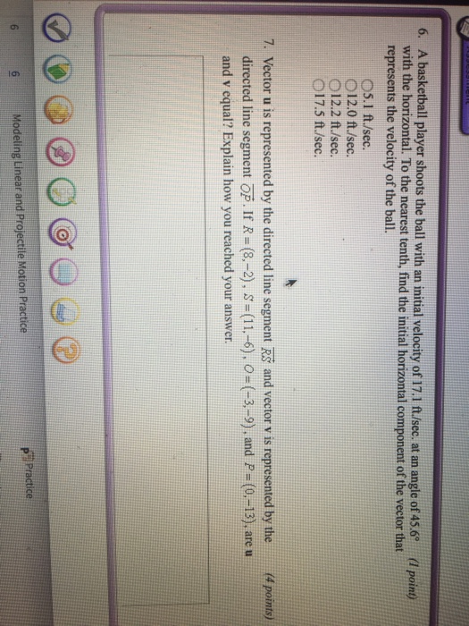 Solved I. How does multiplying a vector by a scalar value of | Chegg.com