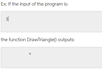 Solved Write a recursive function called DrawTriangle() that | Chegg.com