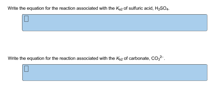 Solved Write the equation for the reaction associated with | Chegg.com