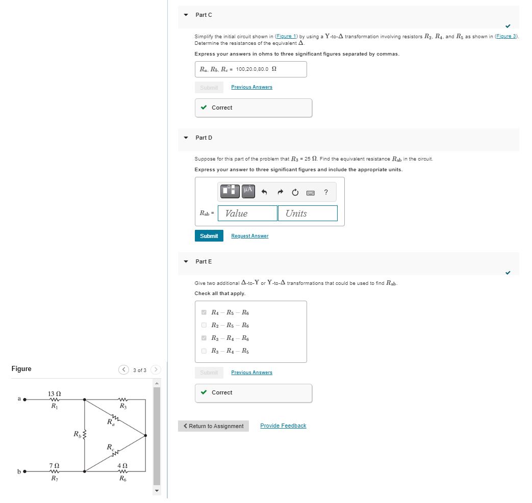 The current and power for each of the interconnected | Chegg.com