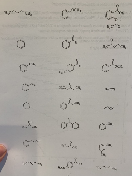 Solved OCH3 он CH CH3 H3CCN CH3 CN NH2 CH он | Chegg.com