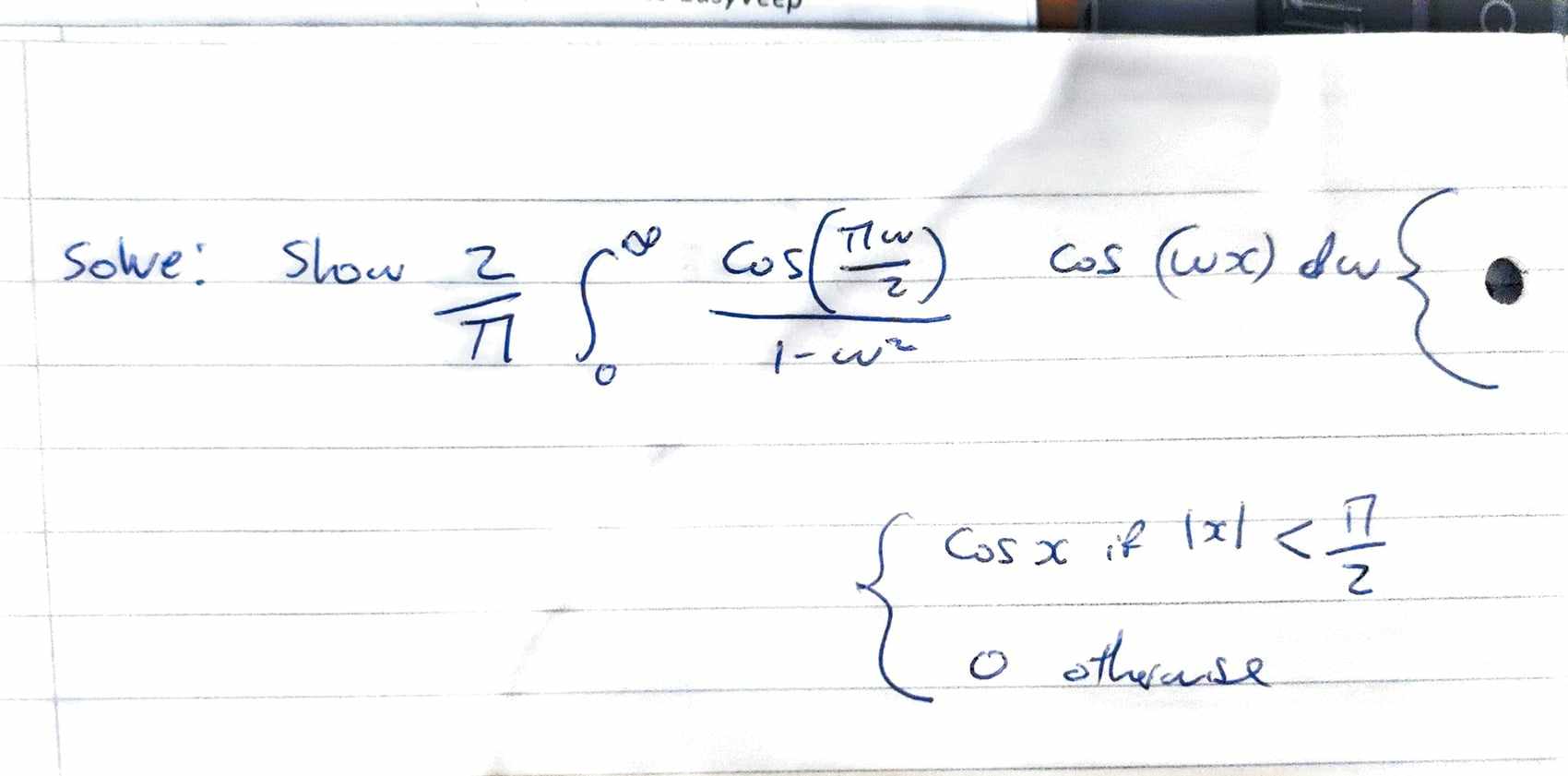 Fourier transform | Chegg.com