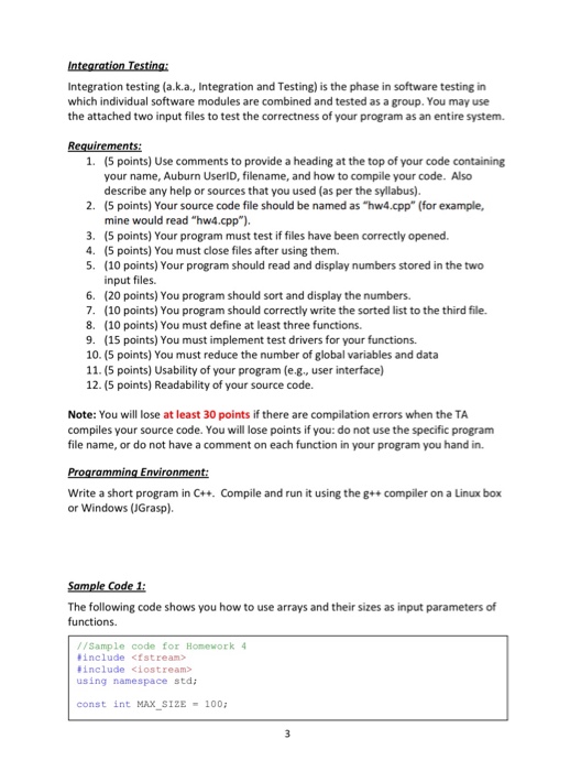 Solved Please help me write a program in c++ with no warning | Chegg.com