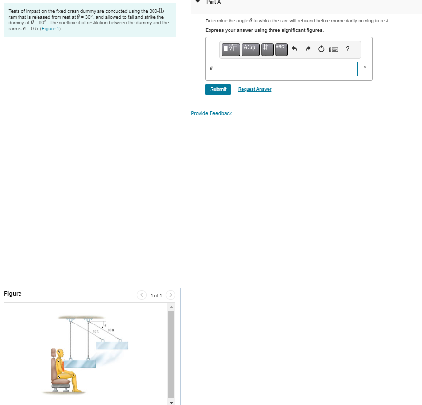 Solved Tests of impact on the fixed crash dummy are | Chegg.com