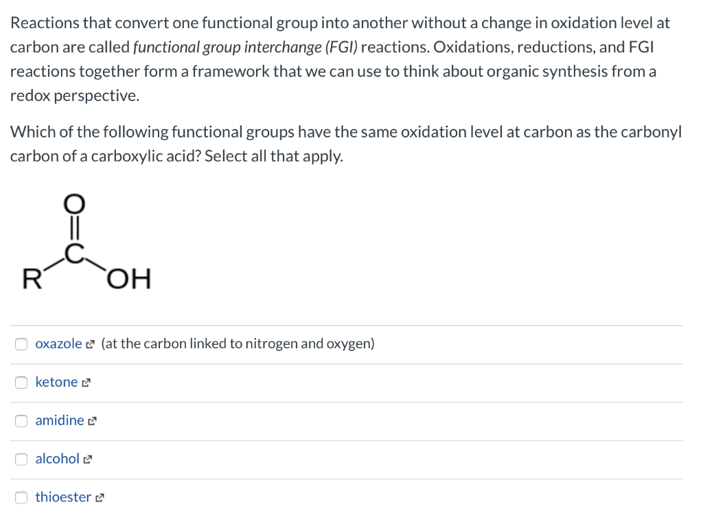 Solved Reactions that convert one functional group into | Chegg.com