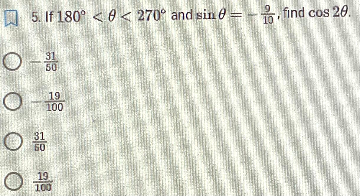 Solved 1. If 270∘
