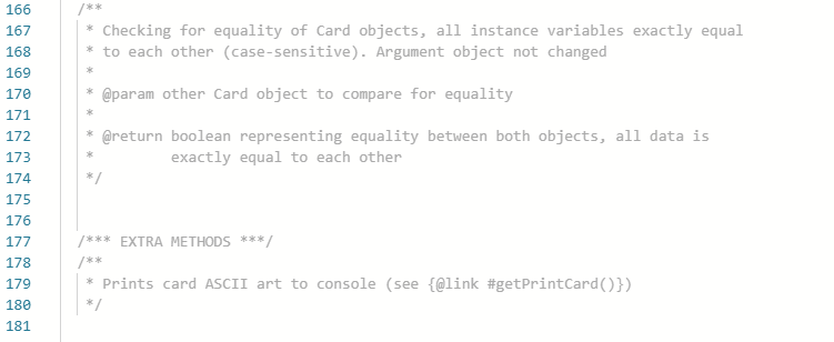 Solved Complete the Card class to pass all the tests | Chegg.com