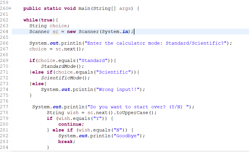 Solved Why is my program is not showing result in any | Chegg.com