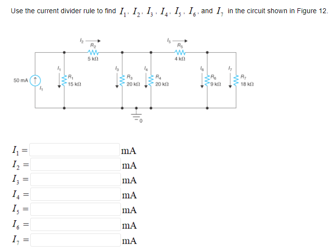Solved Use the current divider rule to find | Chegg.com