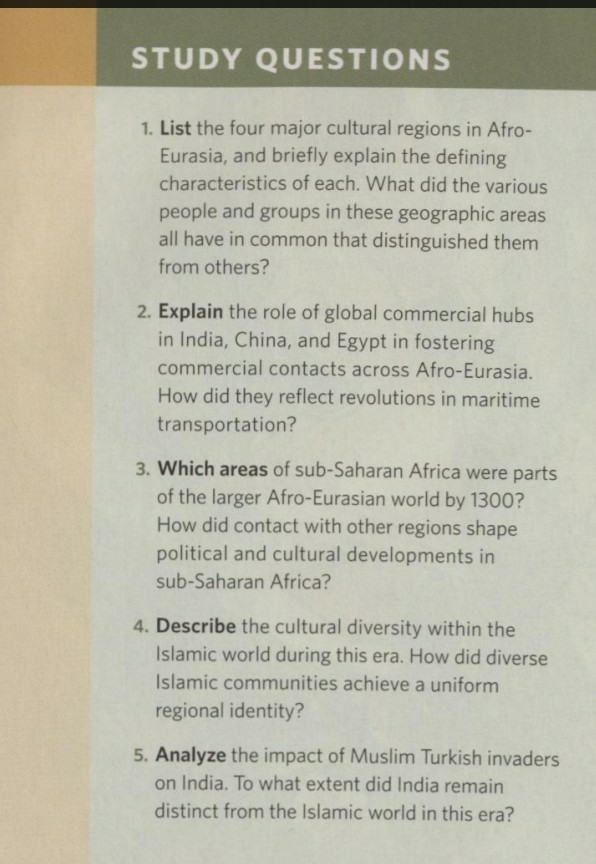 Afro Eurasian People