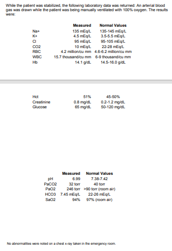 Case Study Part II This information continues from | Chegg.com