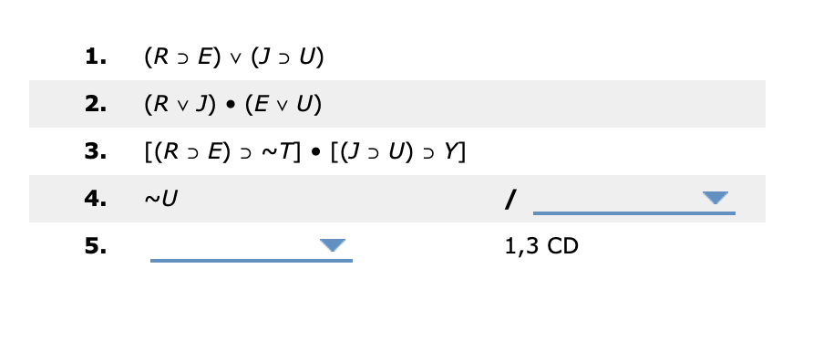 Solved 1. Rules of Implication - Constructive Dilemma (CD) | Chegg.com