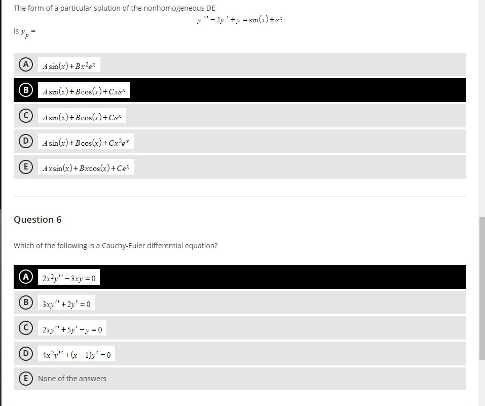 Solved Are these correct, please help, due in ﻿three hours, | Chegg.com