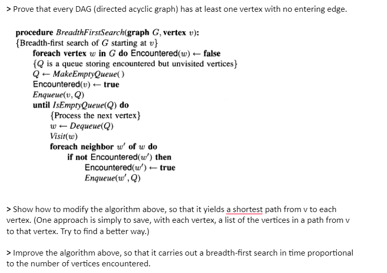 Solved > Prove that every DAG (directed acyclic graph) has | Chegg.com