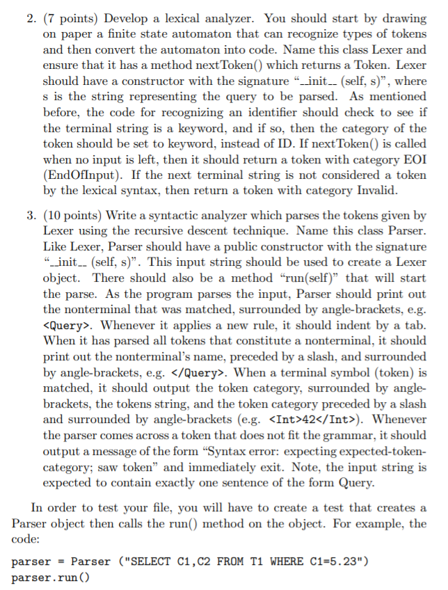 Your assignment is to use Python to write a recursive | Chegg.com