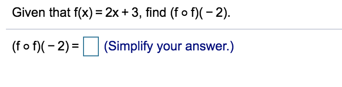 Solved Given that h(x)=x*, find (h o h)(-3). (hoh)(-3) = | Chegg.com