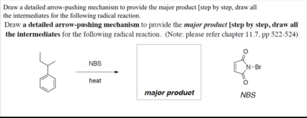 Solved Draw a detailed arrow-pushing mechanism to provide | Chegg.com