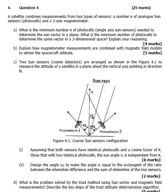 Solved Show me the steps to solve 4. ﻿Question 4 [25 ﻿marks] | Chegg.com