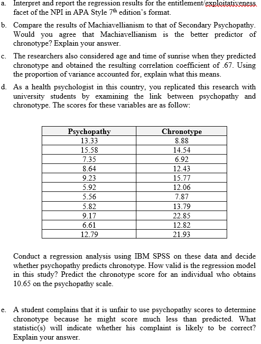 Table 1 Descriptive statistics and a summary of | Chegg.com