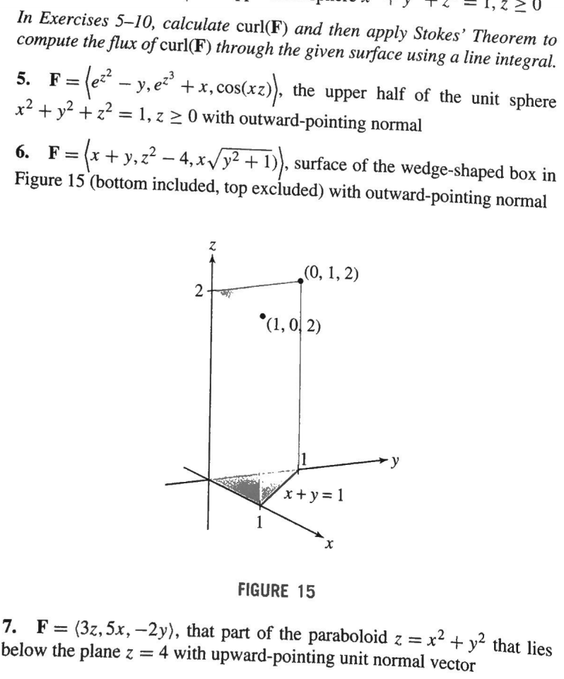 Solved 20 In Exercises 5–10, calculate curl(F) and then | Chegg.com