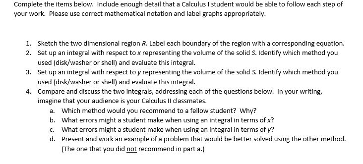 Signature Assignment - MATH 2414 Important Submission | Chegg.com