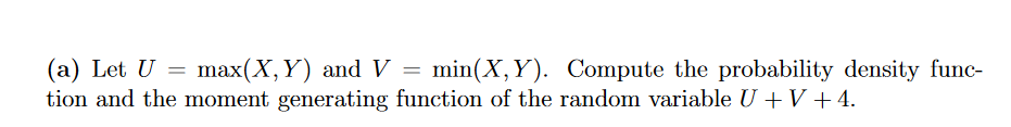 Solved Question 2. Suppose that X is a uniform random | Chegg.com