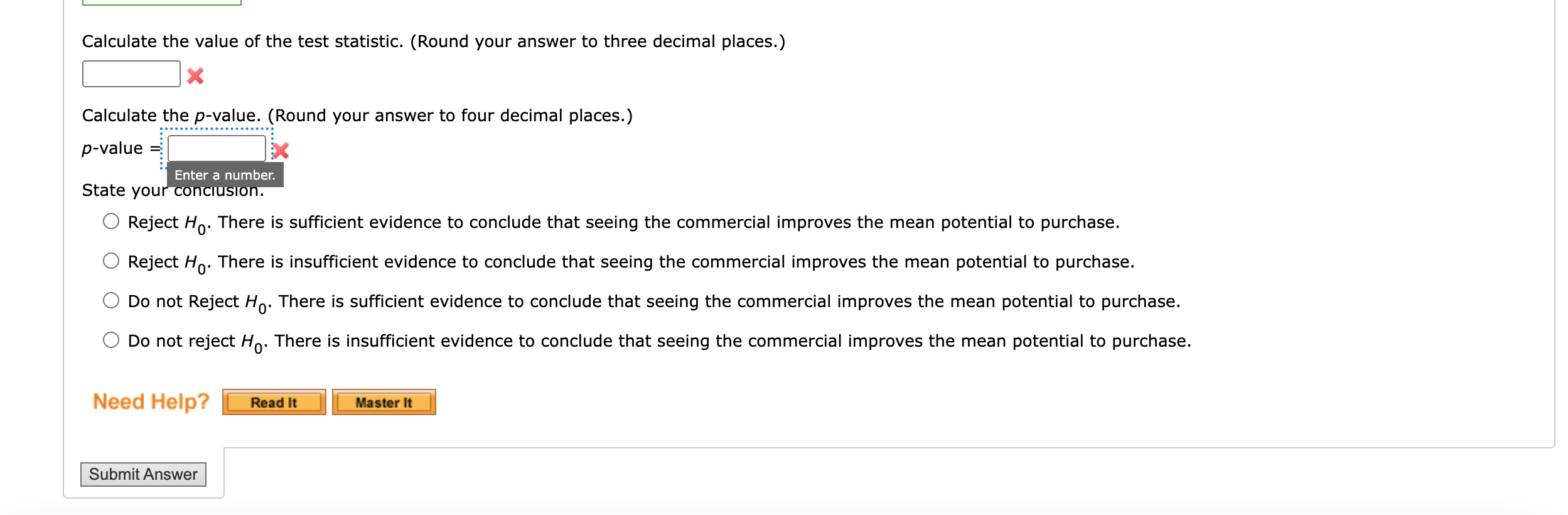 Solved potential rating. Use α=0.05 and the following data | Chegg.com