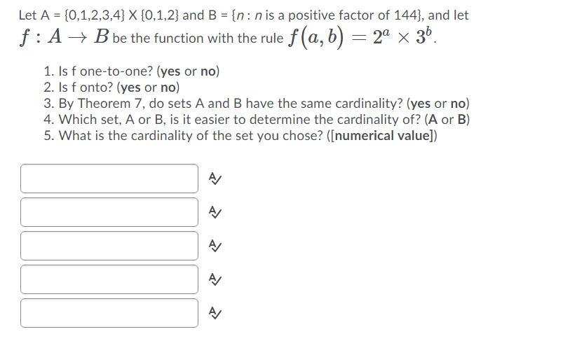 Solved Is the following function one-to-one but not onto, | Chegg.com