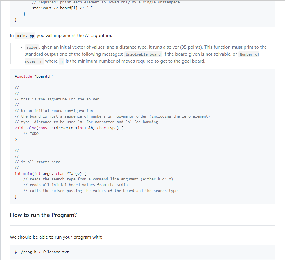 The goal of the assignment is to write a program to | Chegg.com