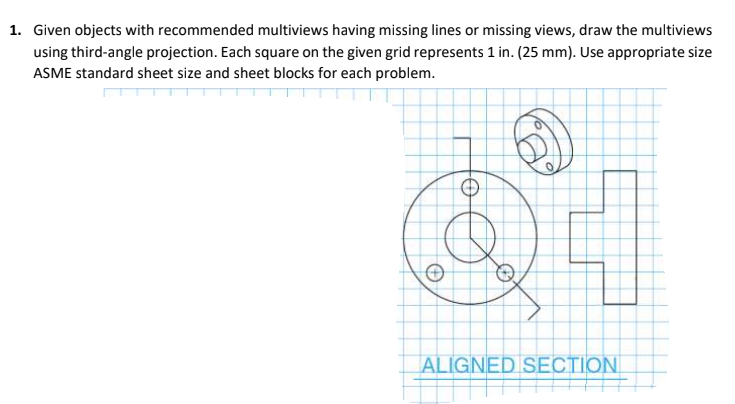 Solved 1 Given Objects With Recommended Multiviews Having 