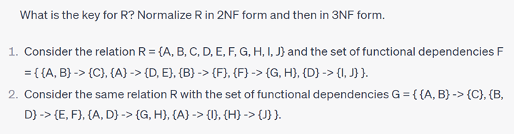 Solved What is the key for R? Normalize R in 2NF form and | Chegg.com Solved What is the key for R? Normalize R in 2NF form and | Chegg.com