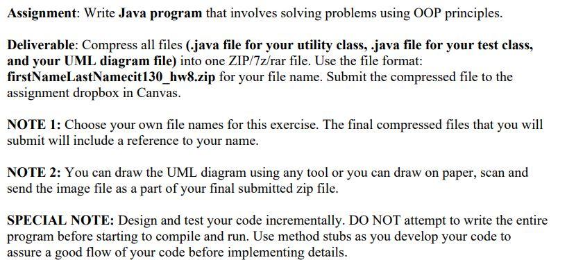 Solved Assignment Write Java Program That Involves Solving 0640