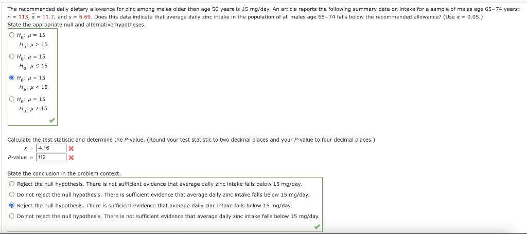 Solved State the appropriate null and alternative | Chegg.com