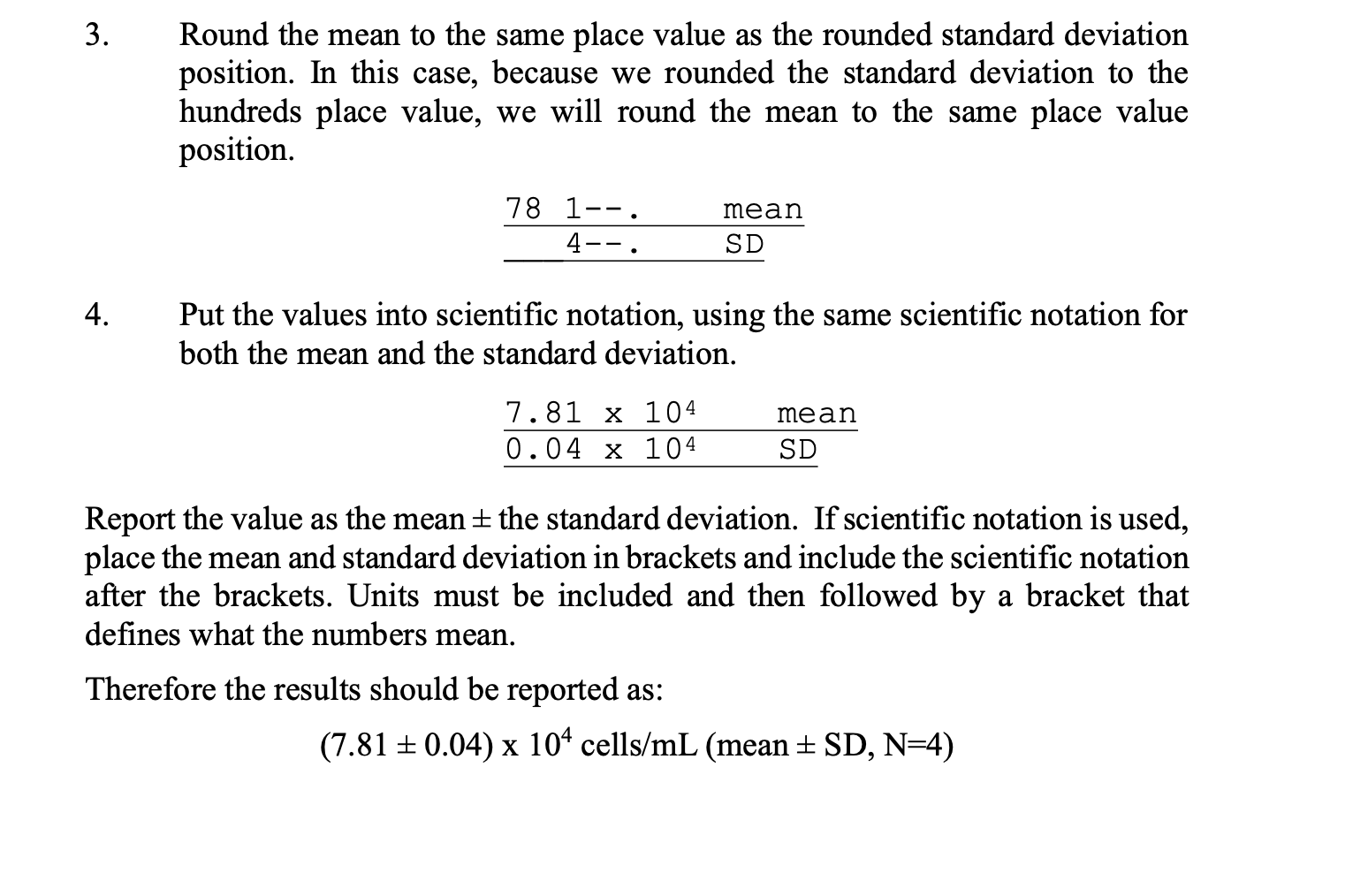 Solved The following volumes were obtained for the | Chegg.com