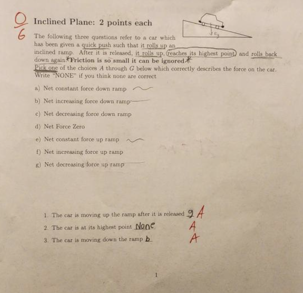 Solved The following three questions refer to a car which | Chegg.com