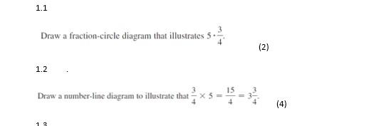 Solved Draw a fraction-circle diagram that illustrates 5⋅43 | Chegg.com