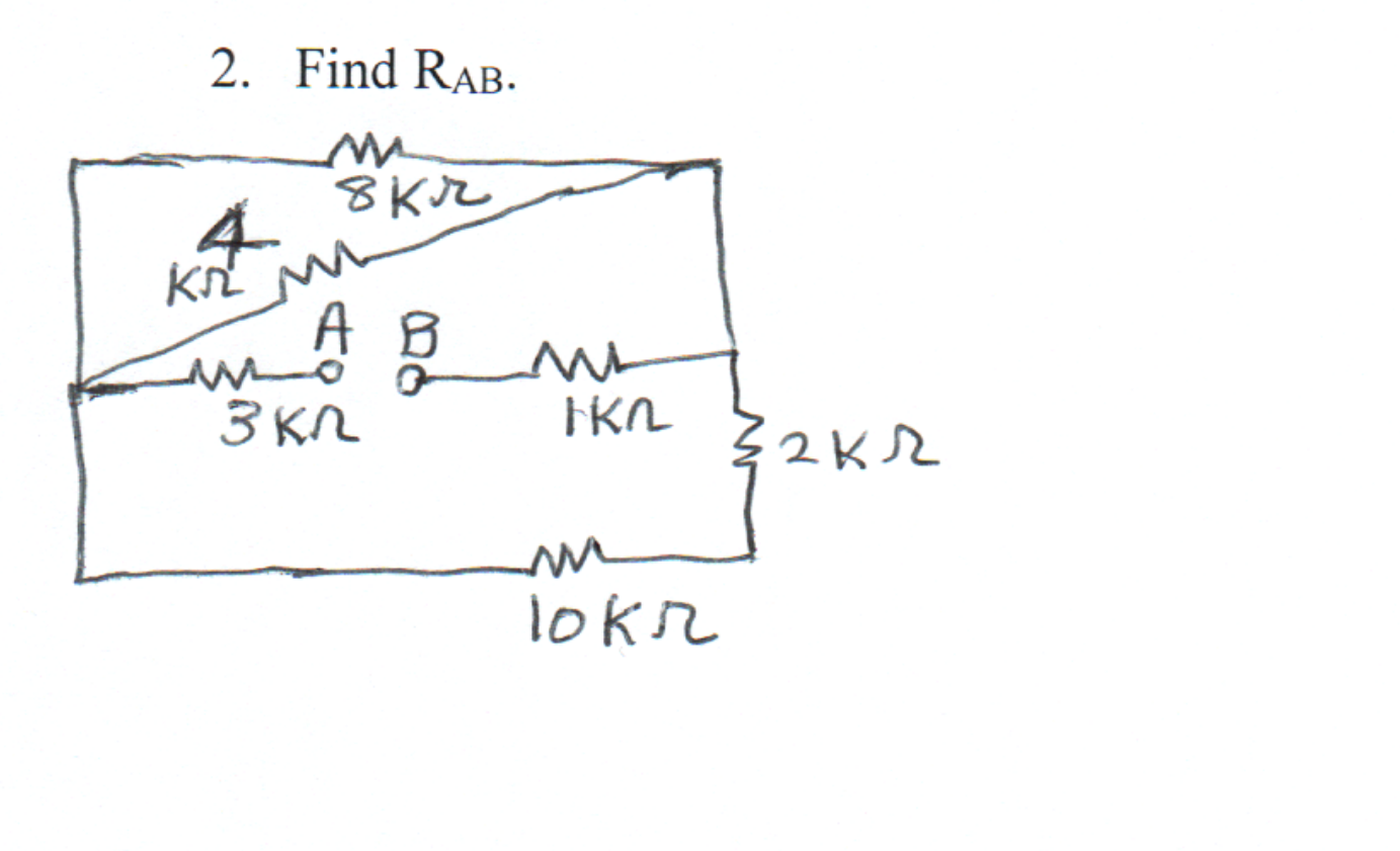 Solved 2. Find RAB. у Кли Kim AB Зқли Тка 2КЛ lokr | Chegg.com