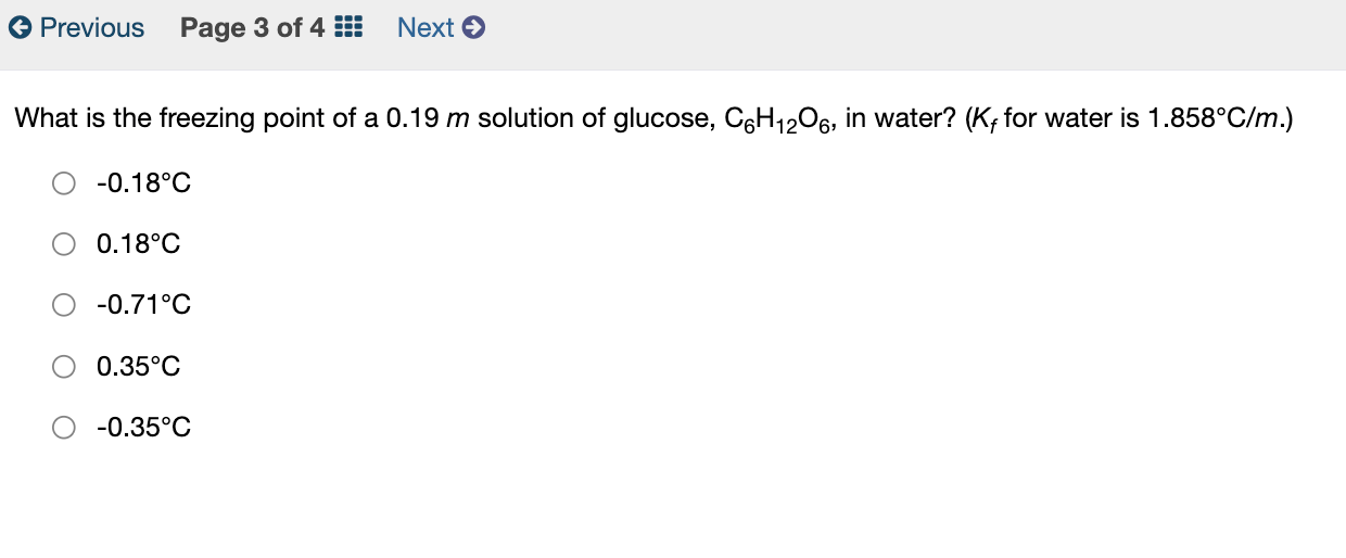 Solved What is the expected boiling point of a solution | Chegg.com