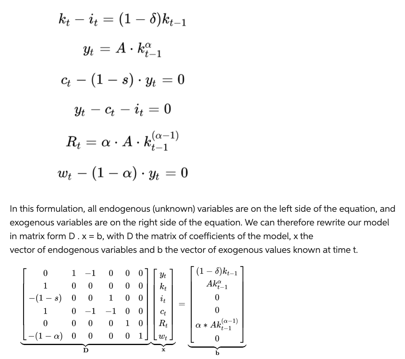 Solved The Solow growth model is one of the fundamental | Chegg.com