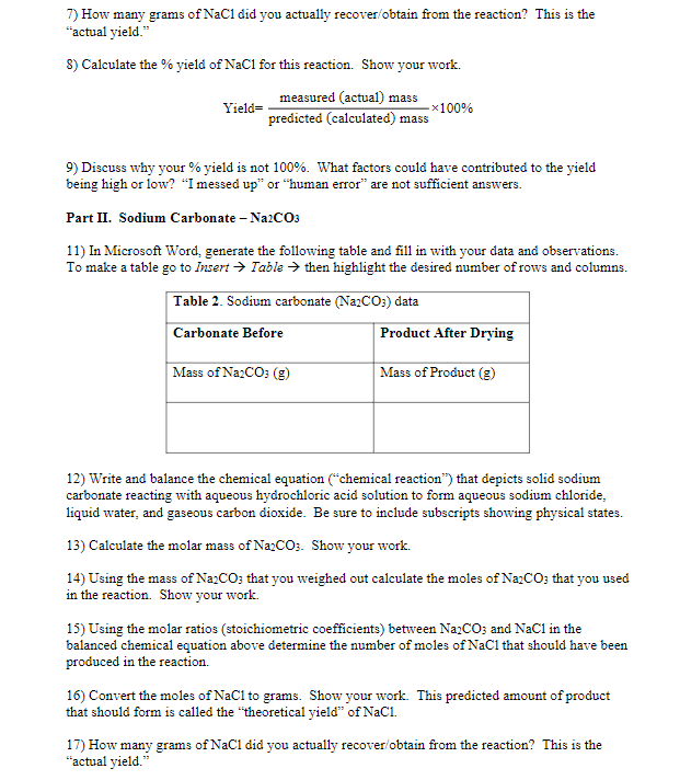 Solved Post-Lab Assignment Each student will submit her his | Chegg.com